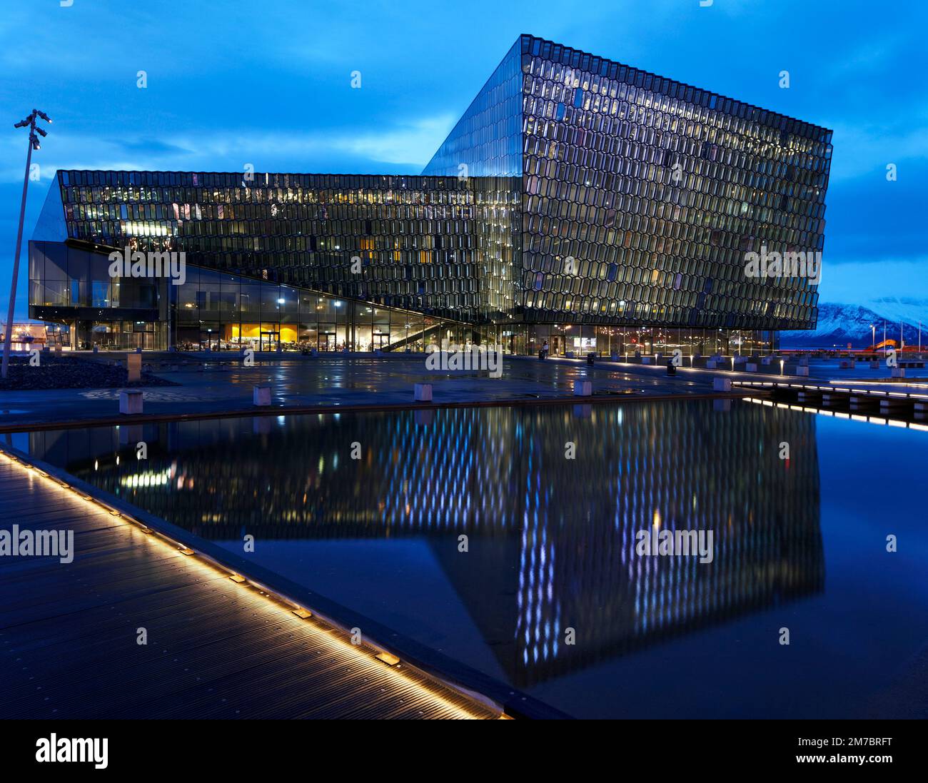 Harpa concert hall night hi-res stock photography and images - Alamy