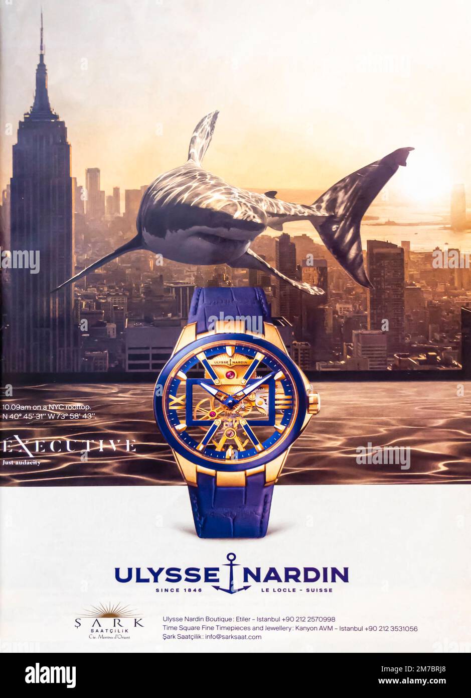 Ulysse nardin ads hi-res stock photography and images - Alamy