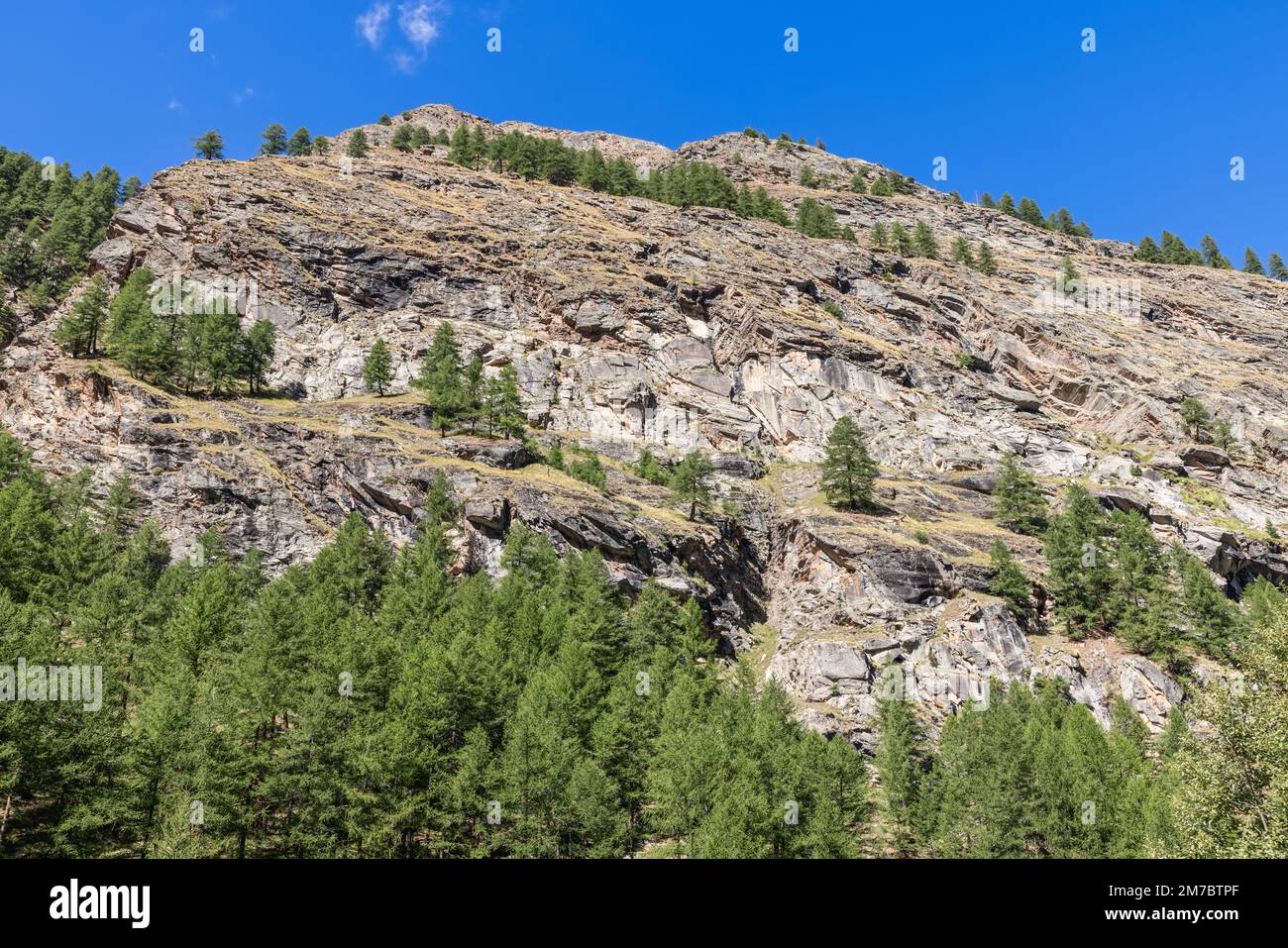High canyon slope covered rocks hi-res stock photography and images - Alamy