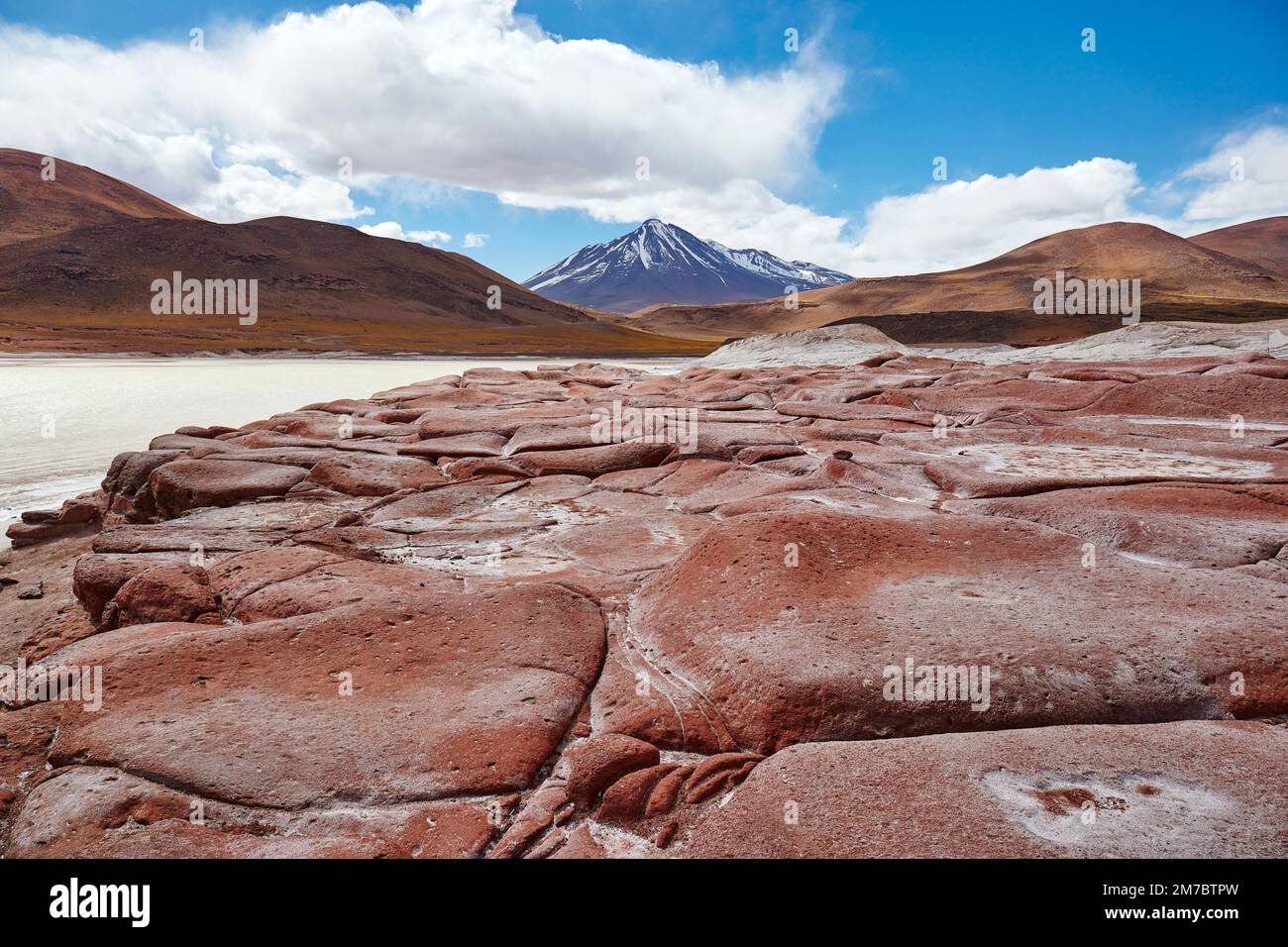 Piedras Rojas Atacama Chile Stock Photo - Alamy