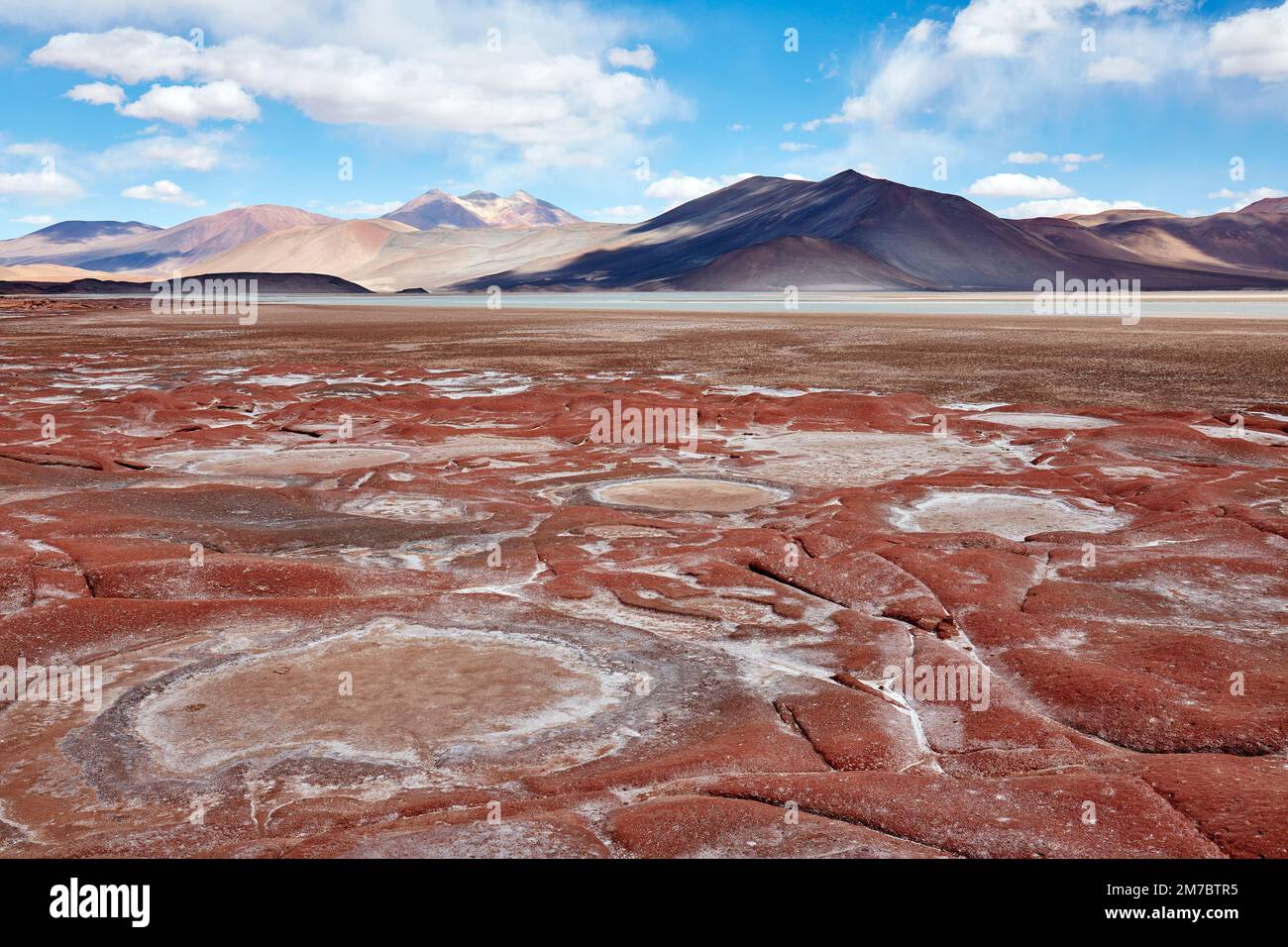 Piedras Rojas Atacama Chile Stock Photo - Alamy