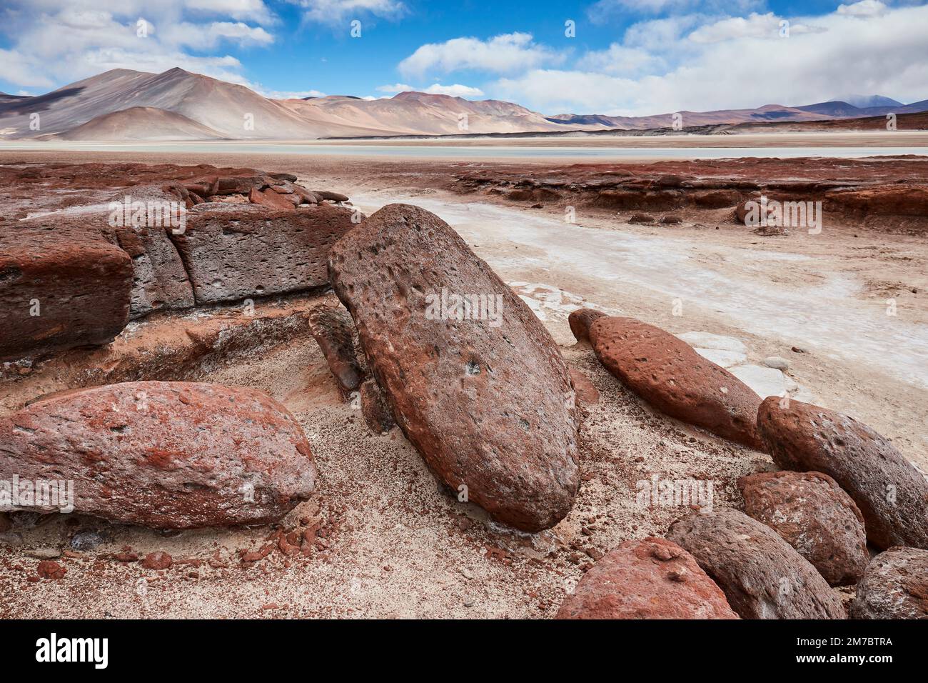 Piedras Rojas Atacama Chile Stock Photo - Alamy