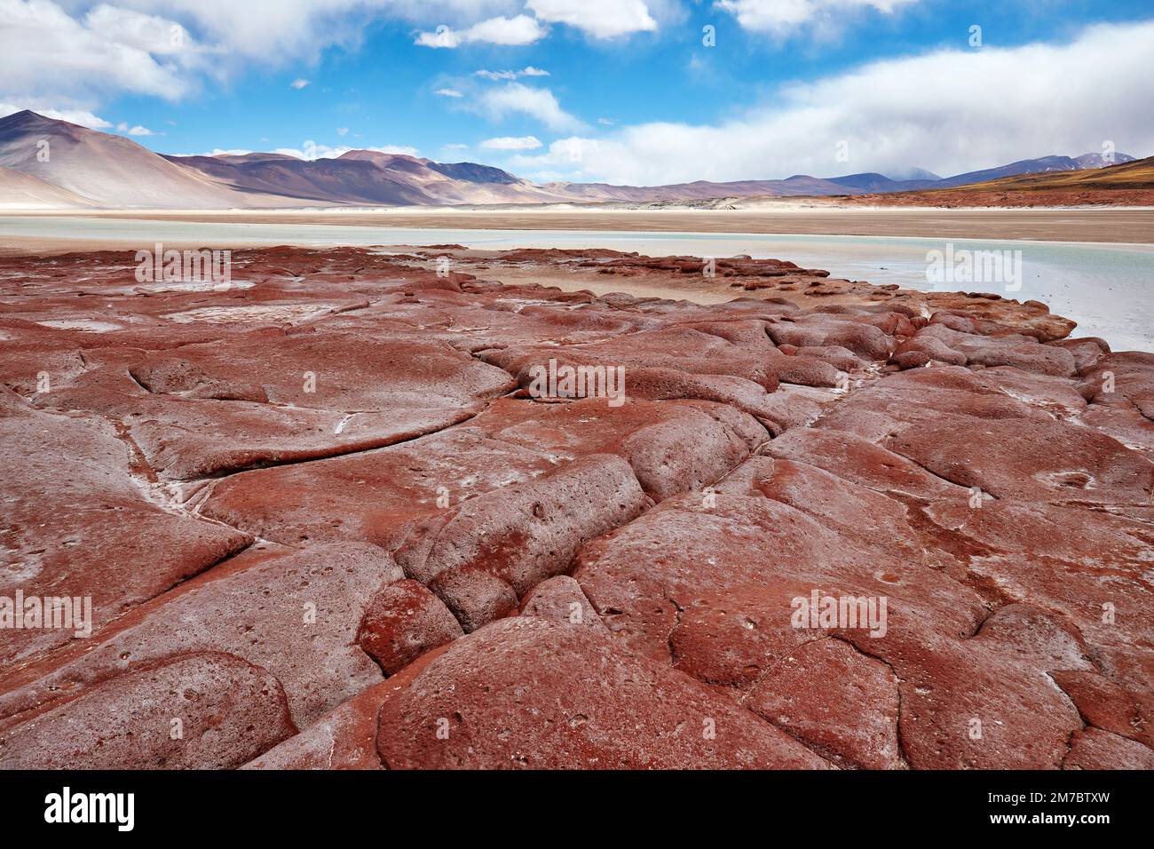 Piedras Rojas Atacama Chile Stock Photo - Alamy