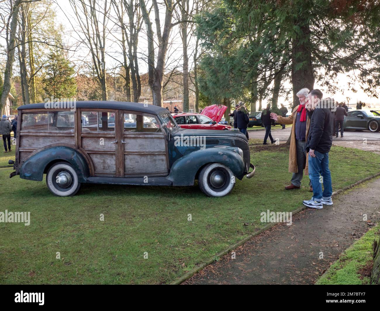 Bicester Winter Scramble at Bicester heritage centre Oxfordshire UK ...