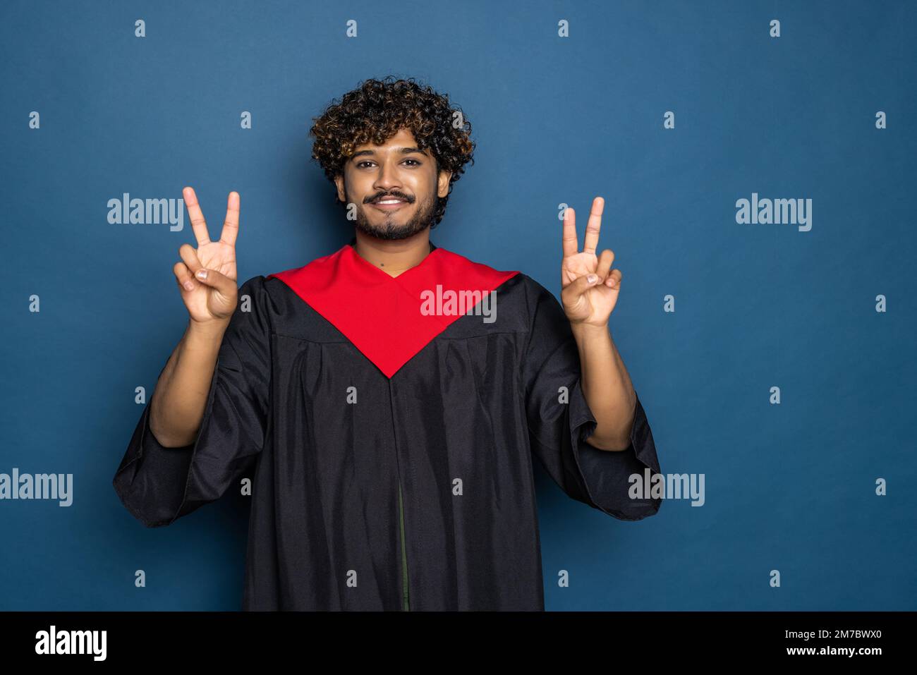 Young Happy indian Male Student Holding Graduation Certificate Exciting ...
