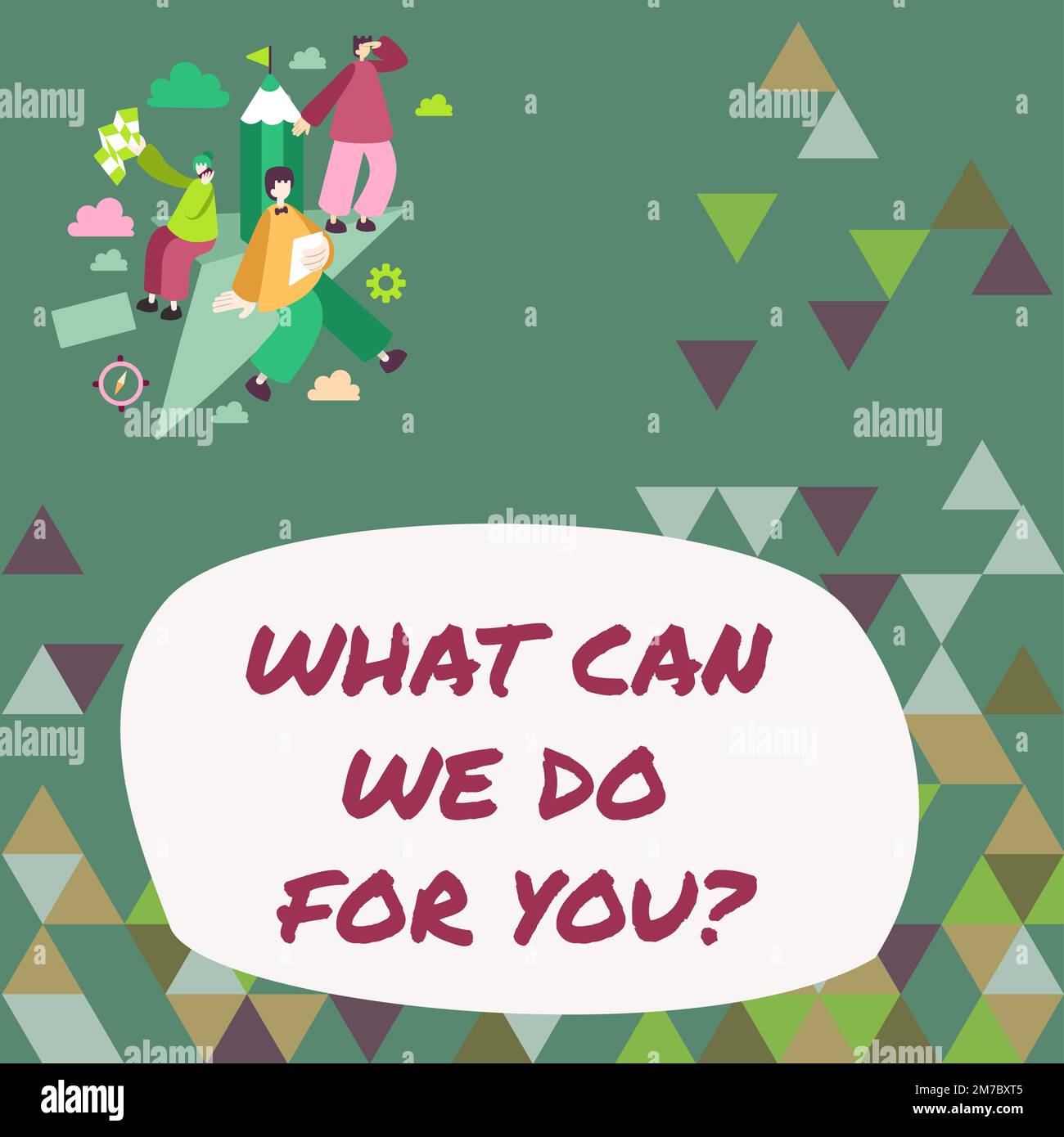 Conceptual display What Can We Do For You. Word Written on asking how ...