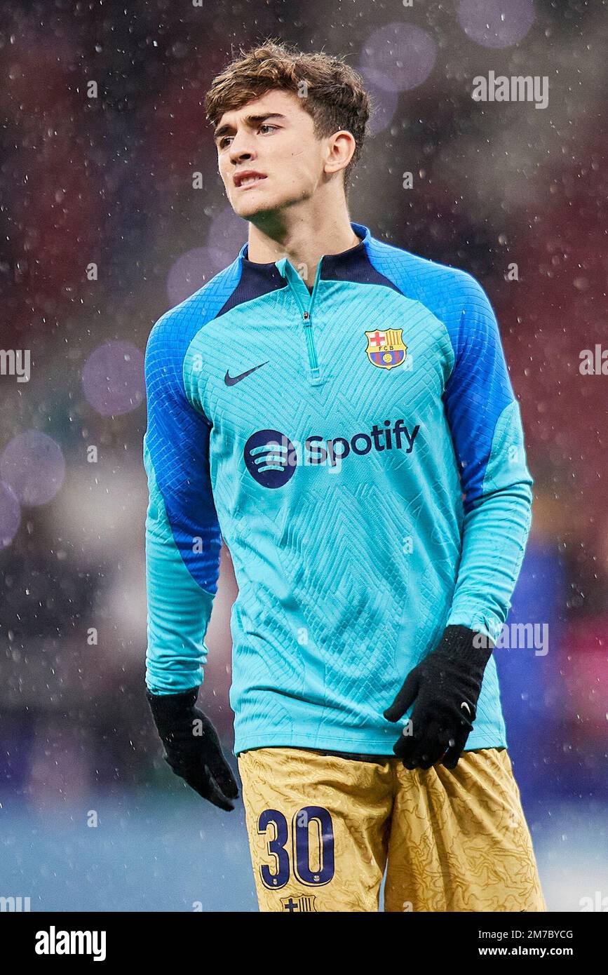 Madrid, Madrid, Spain. 8th Jan, 2023. Pablo Martin Gavira Gavi of FC ...