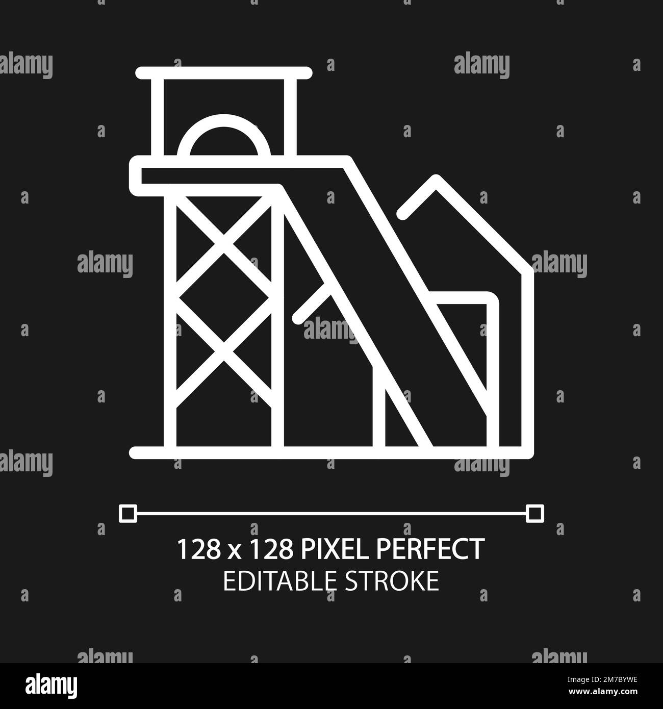 Mine shaft drawing hi-res stock photography and images - Alamy