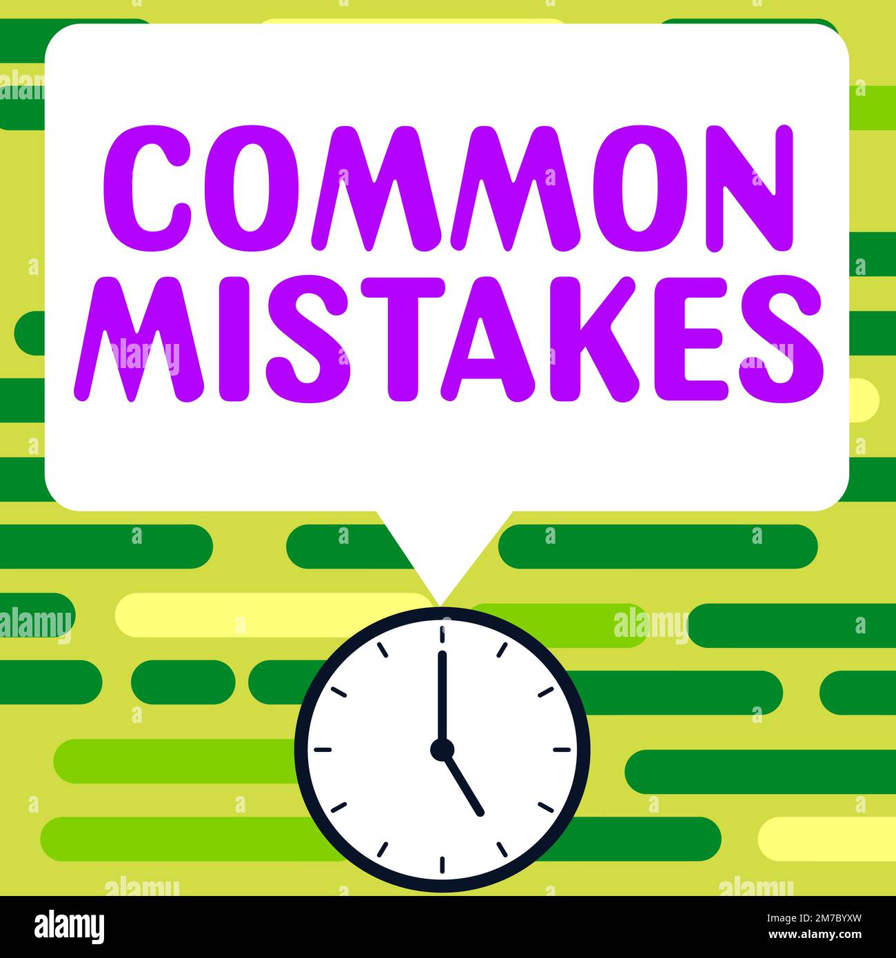 Hand writing sign Common Mistakes. Business approach actions that are ...