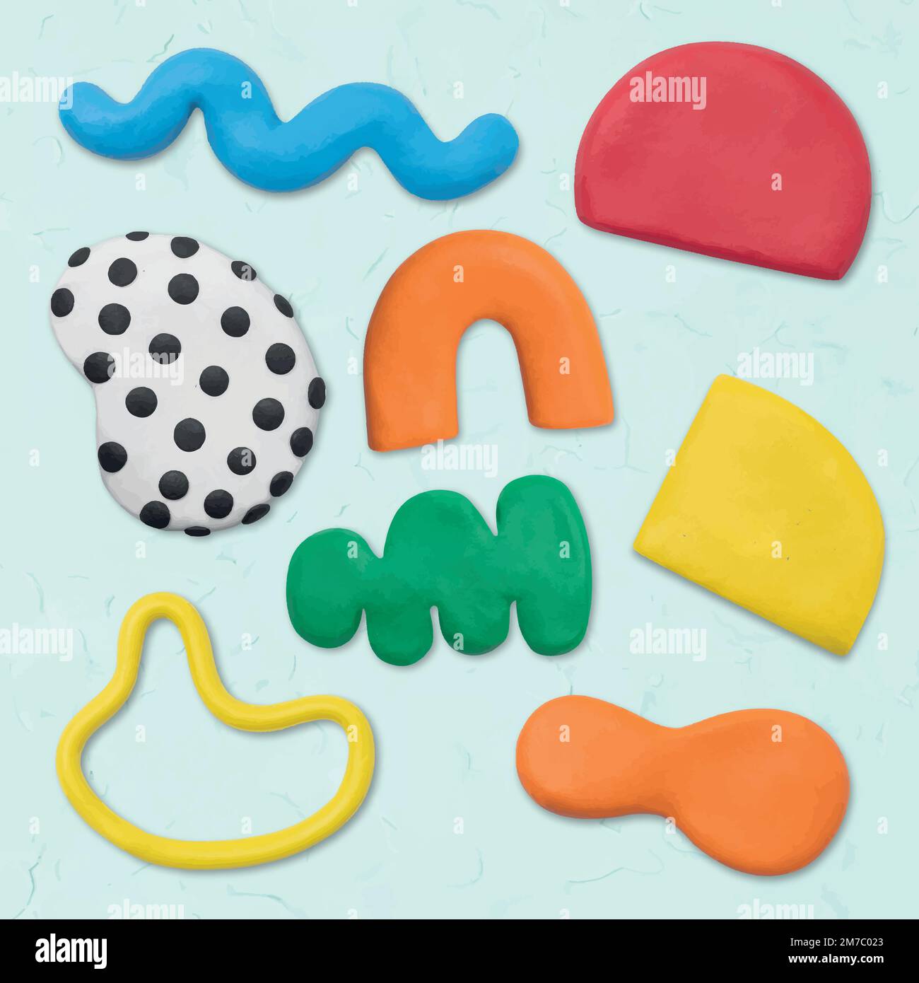 Plasticine vector vectors hi-res stock photography and images - Alamy