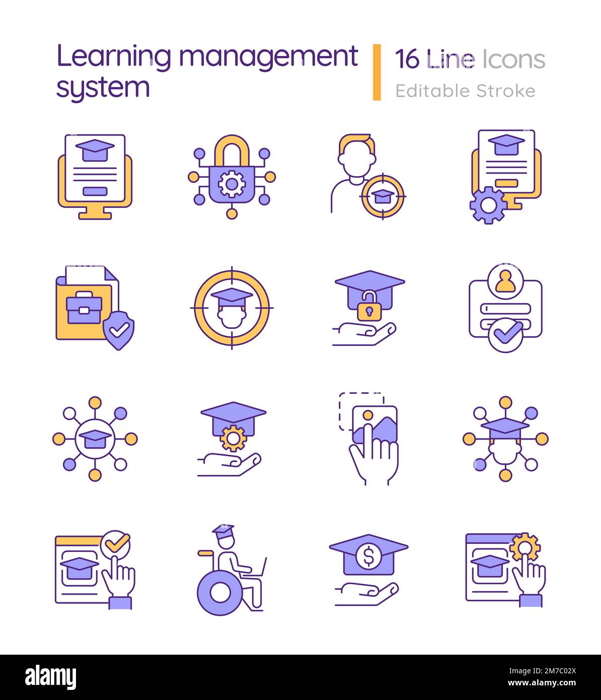 Learning management system RGB color icons set Stock Vector Image & Art ... Learning management system RGB color icons set Stock Vector Image & Art ...