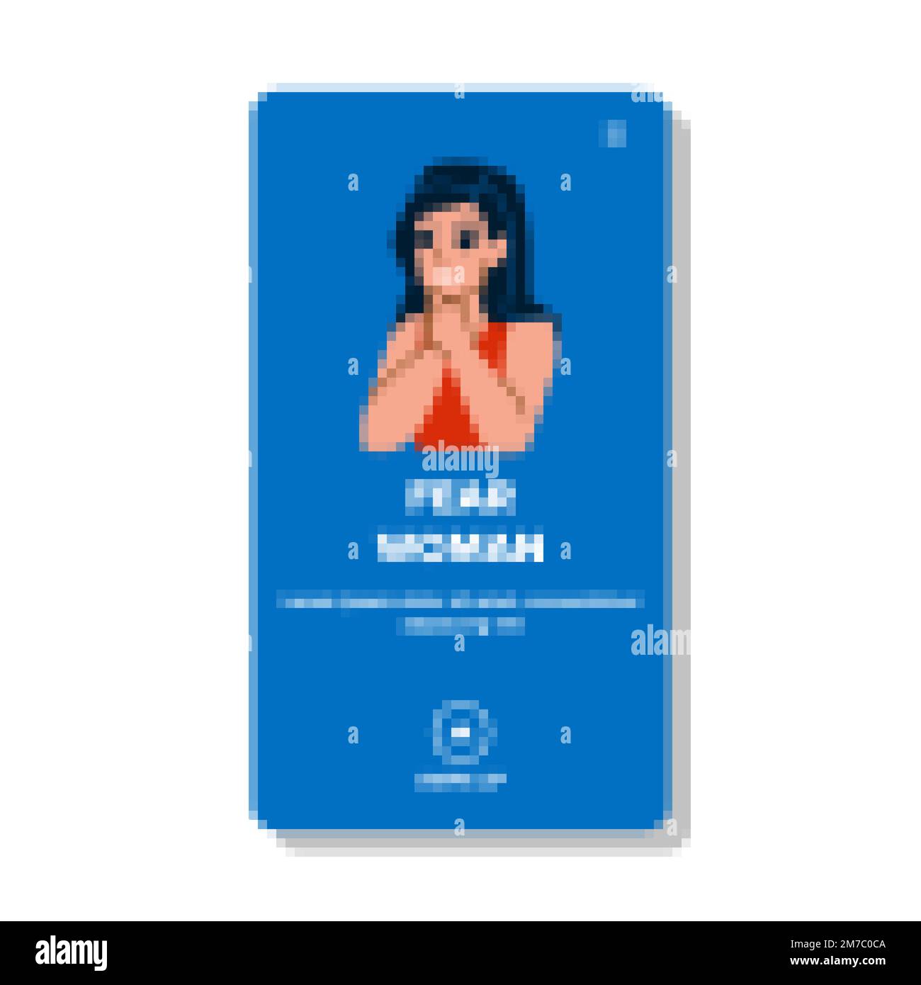 fear woman vector Stock Vector Image & Art - Alamy