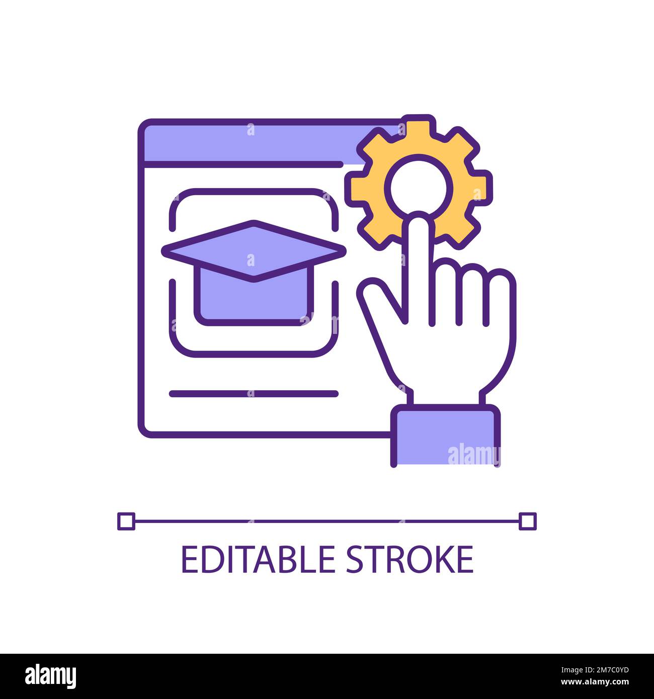 Study setup Stock Vector Images - Alamy