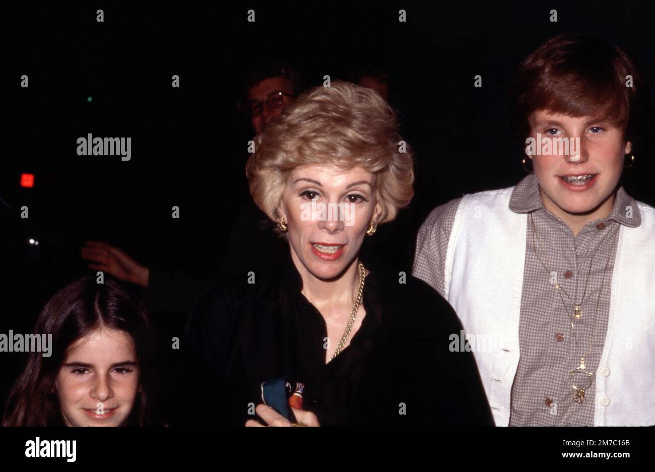 Joan Rivers and daughter Melissa Circa 1980's Credit: Ralph Dominguez ...