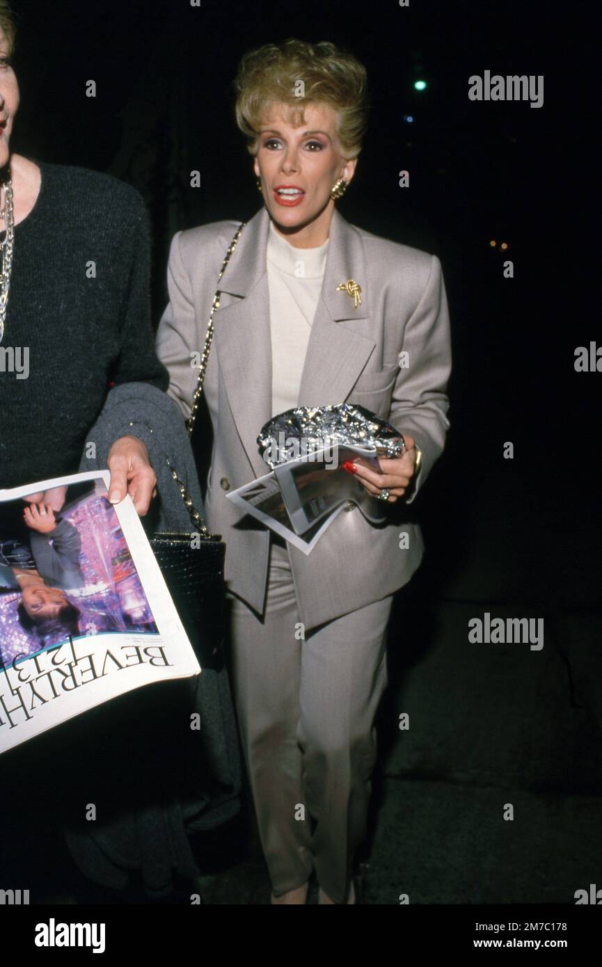 Joan Rivers Circa 1980's Credit: Ralph Dominguez/MediaPunch Stock Photo ...