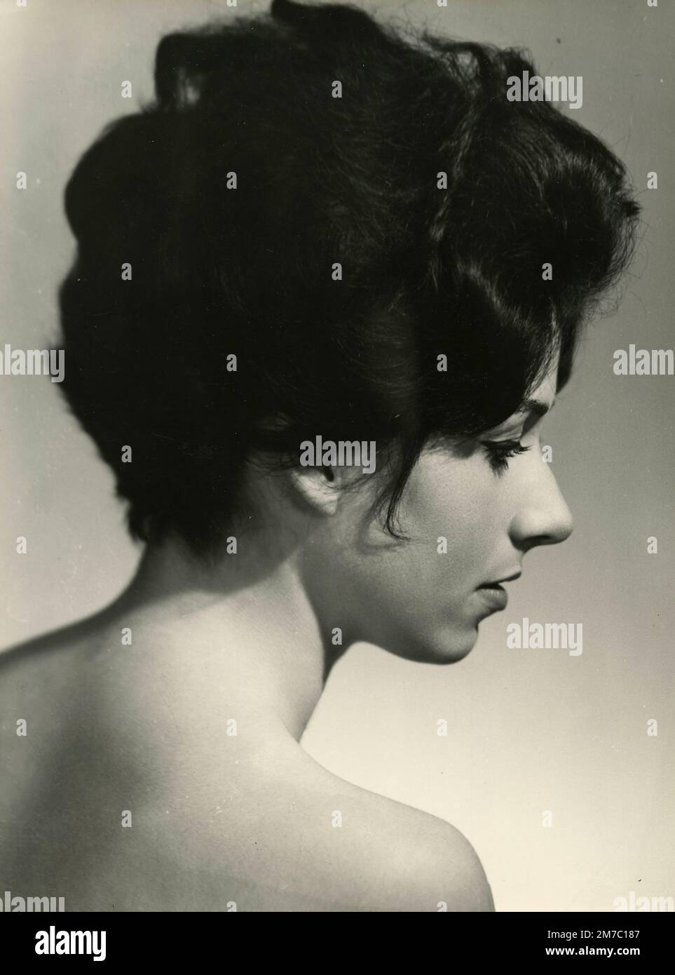 Italian actress Manuela Palermi, 1970s Stock Photo - Alamy