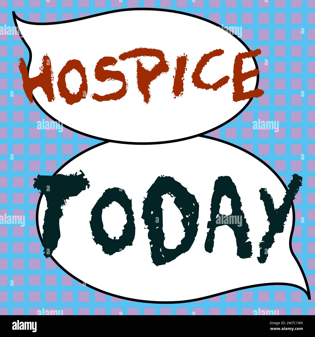 Hand writing sign Hospice. Conceptual photo focuses on the palliation ...