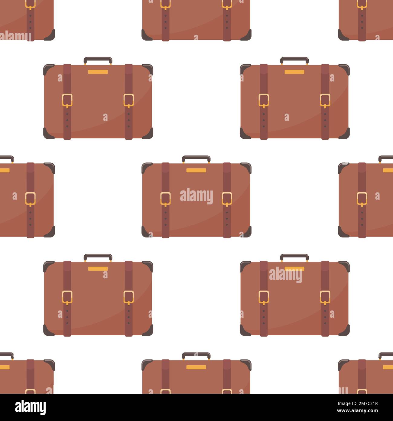 Seamless vintage luggage Stock Vector Images - Alamy