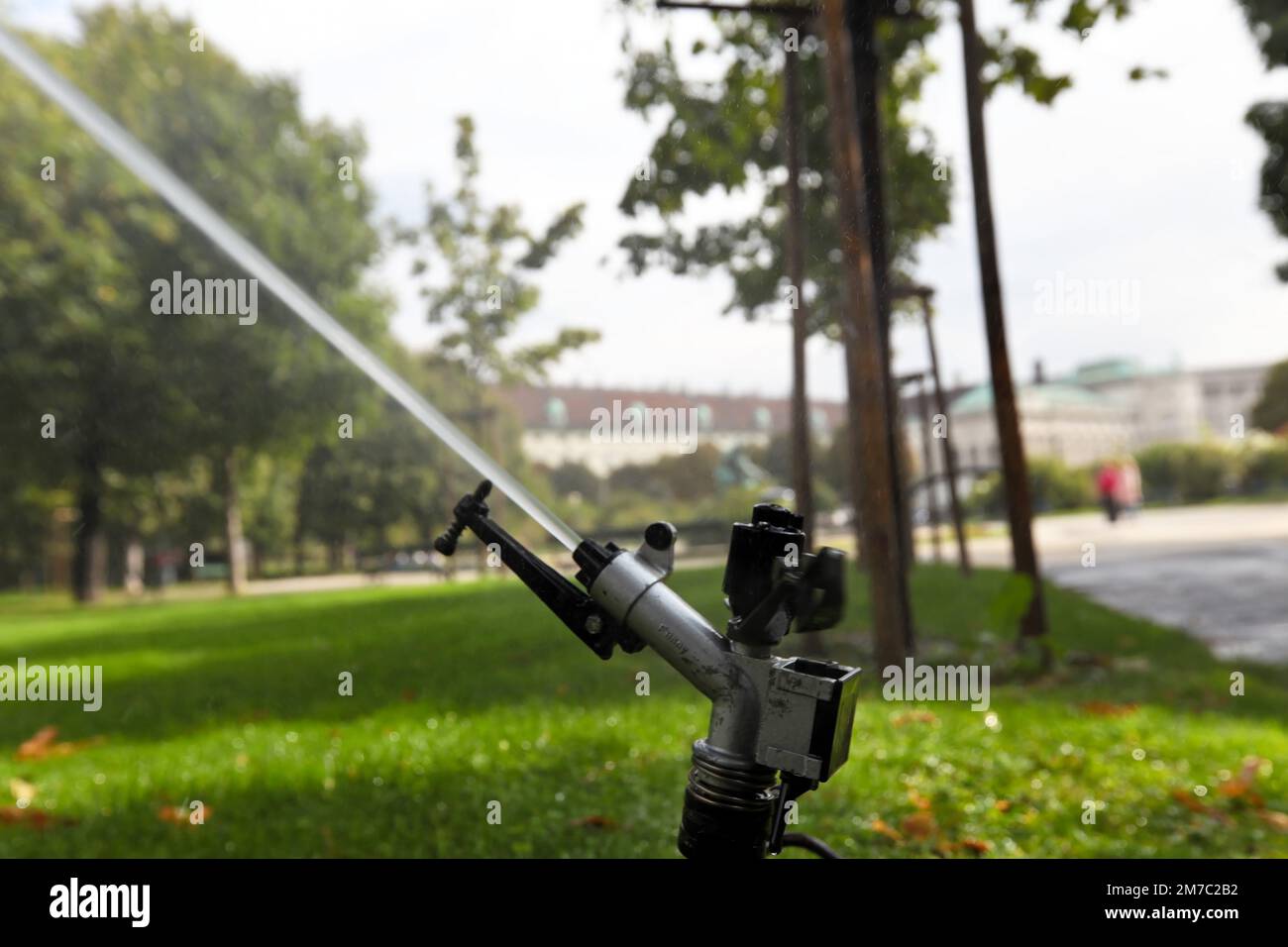 Irrigation of green spaces hi-res stock photography and images - Alamy