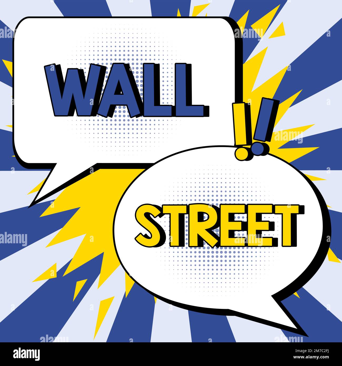 Conceptual display Wall Street. Business concept Home of the New York ...