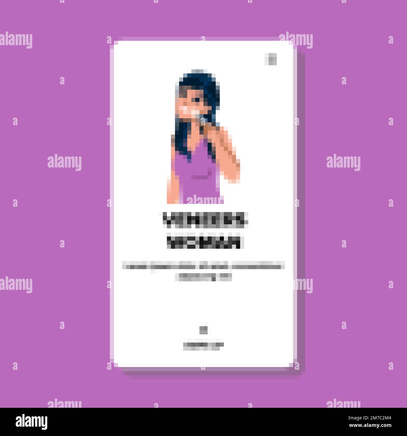 veneers woman vector Stock Vector Image & Art - Alamy