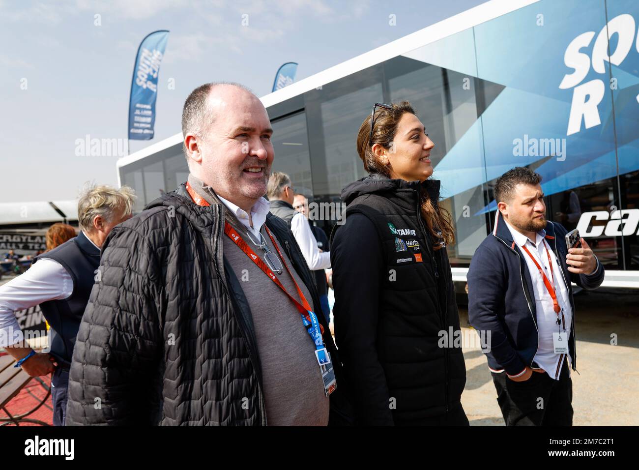 REID Robert, portrait during the Rest Day of the Dakar 2023 in Riyadh ...
