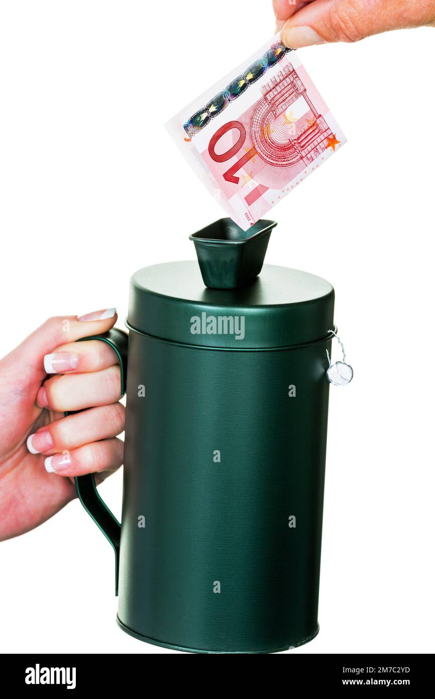 Collecting dole hi-res stock photography and images - Alamy