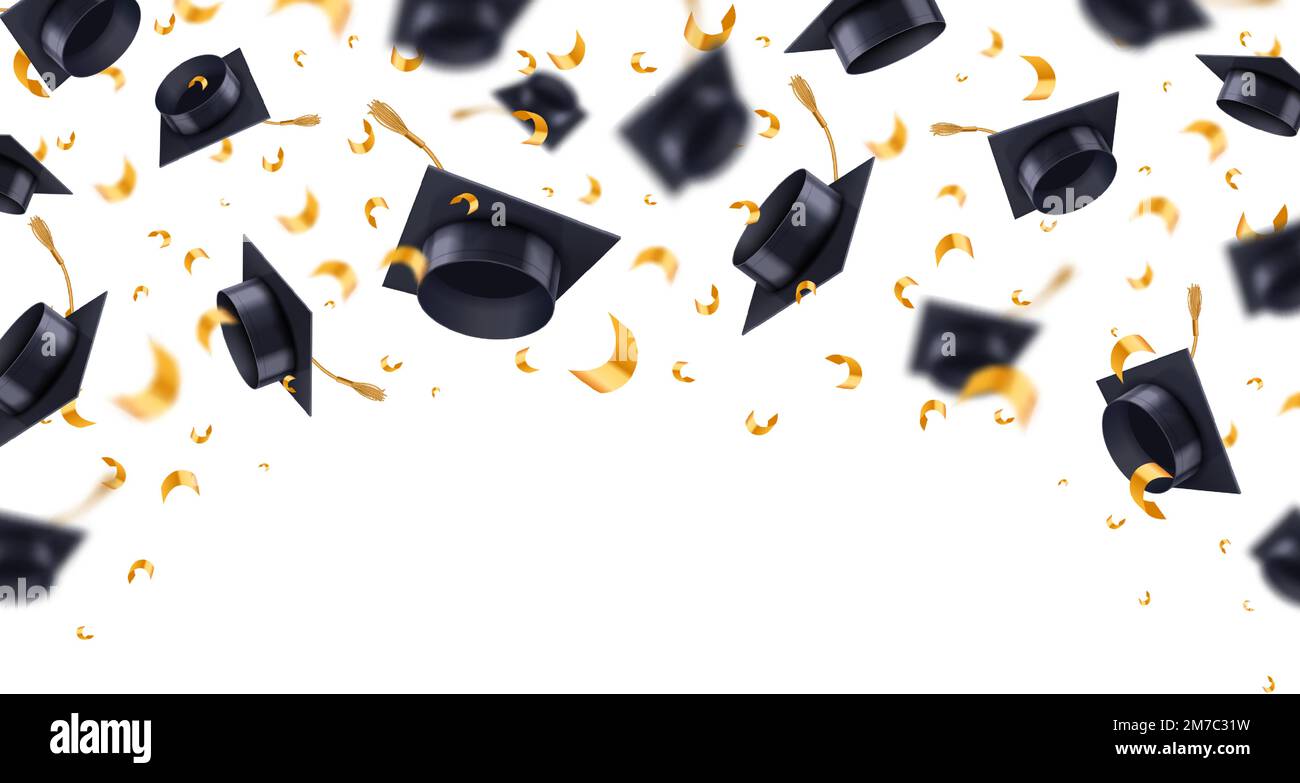 Graduation Hat Confetti