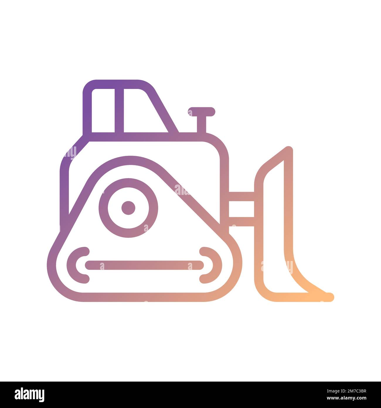 Dozer blade Stock Vector Images - Alamy