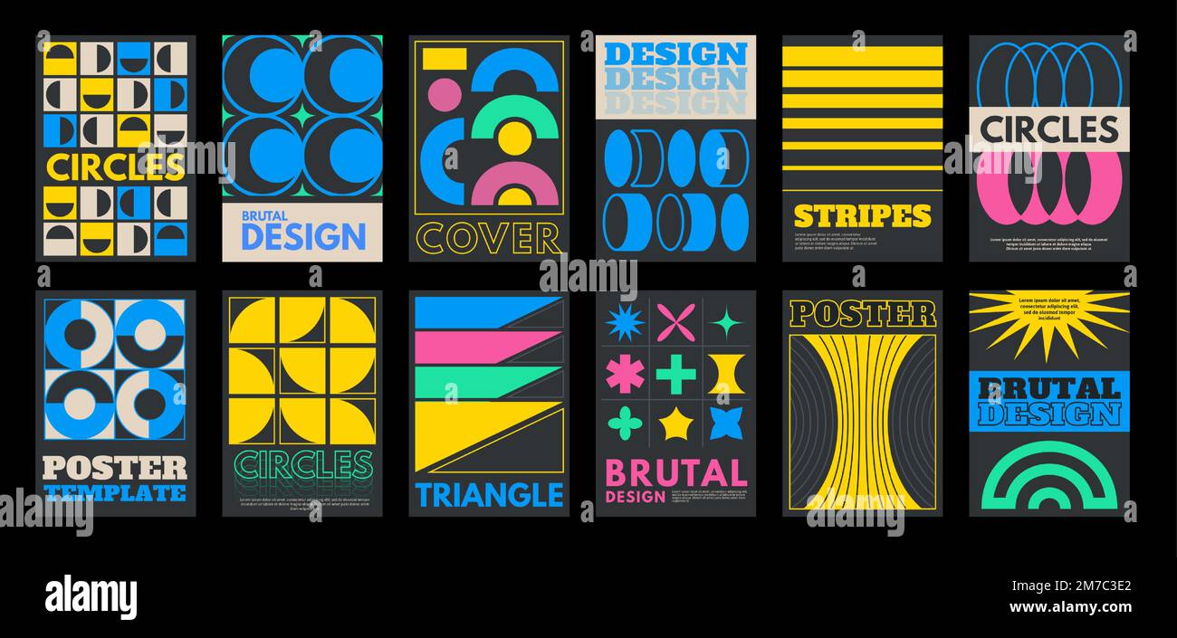 Brutalism Poster Layout Abstract Geometric Brutalism - vrogue.co Brutalism Poster Layout Abstract Geometric Brutalism - vrogue.co