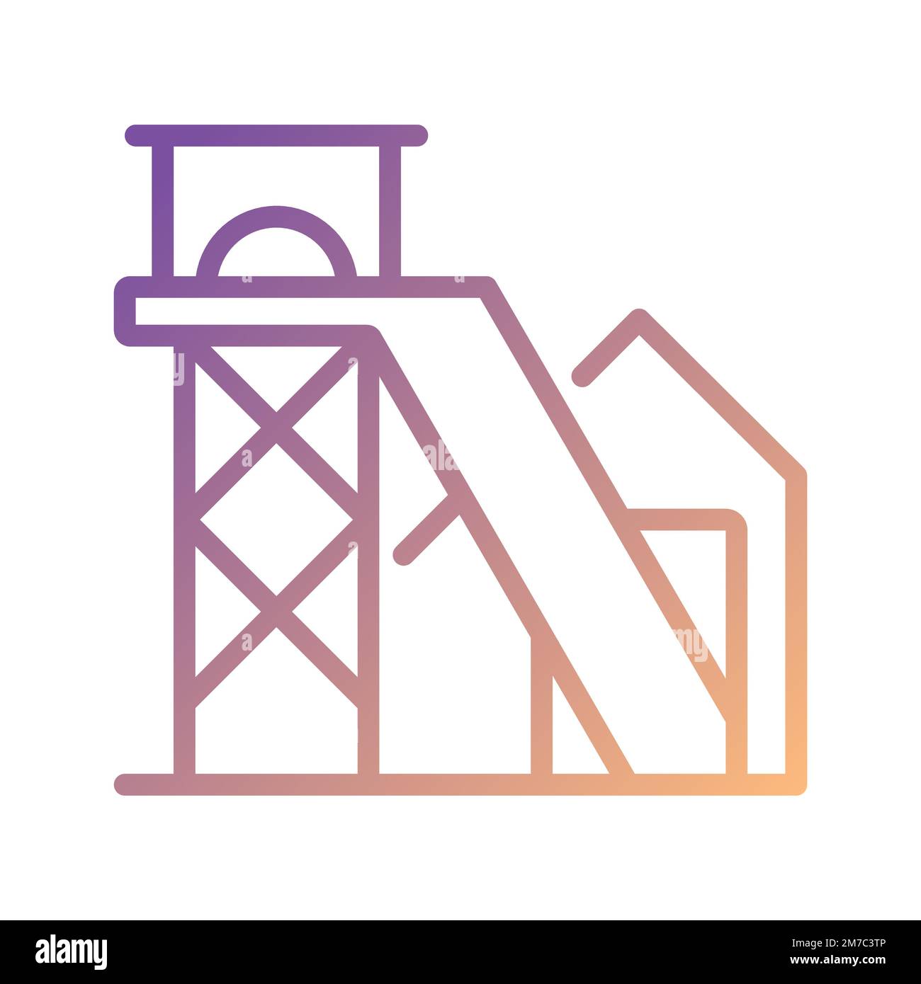 Coal mine pixel perfect gradient linear vector icon Stock Vector Image ... Coal mine pixel perfect gradient linear vector icon Stock Vector Image ...