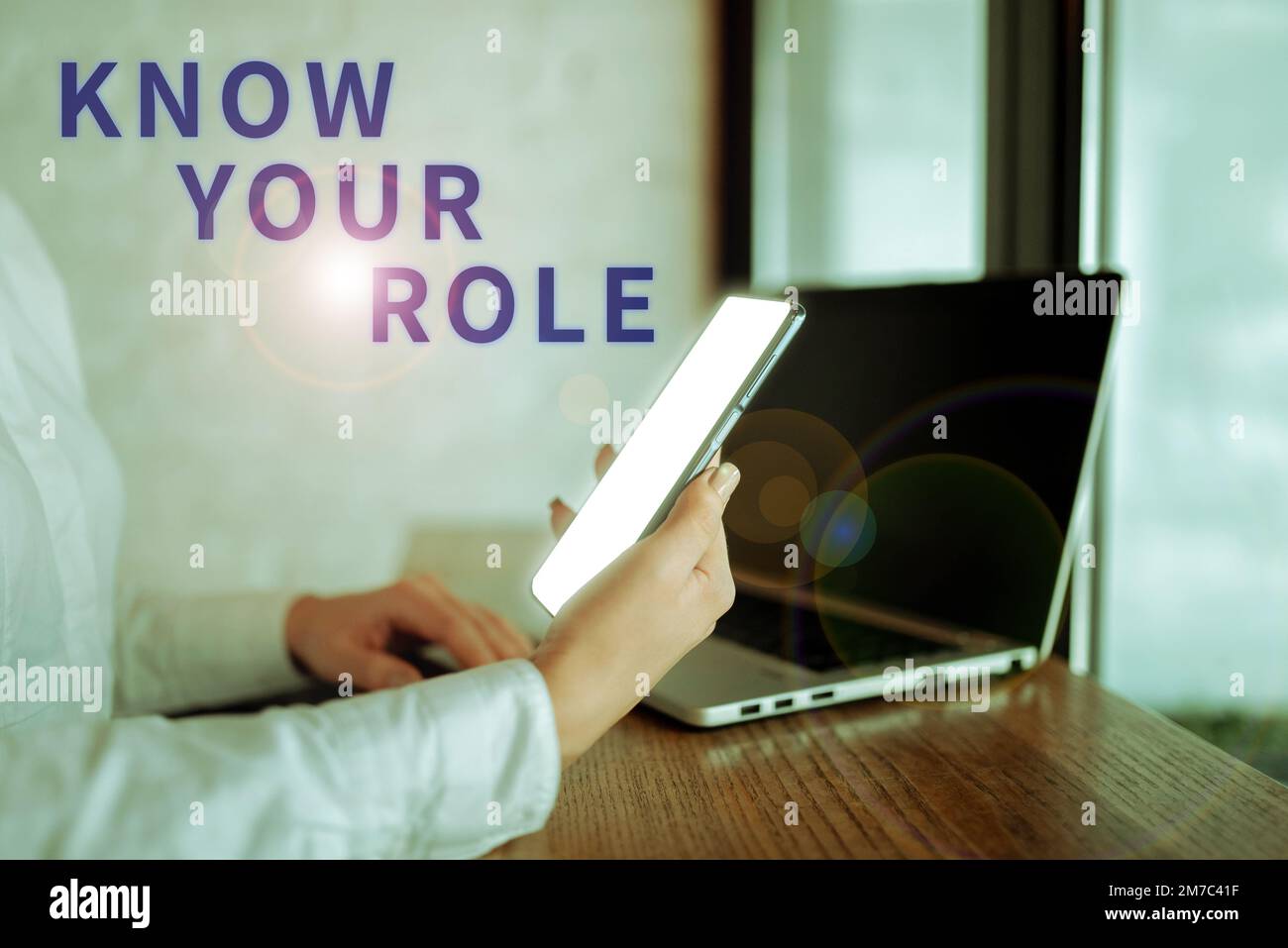 Conceptual caption Know Your Role. Word for Be clear of one ...