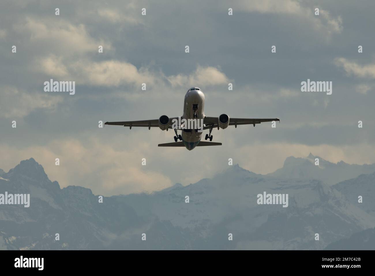 Zurich, Switzerland, December 23, 2022 Chair airlines Airbus A320-214 ...
