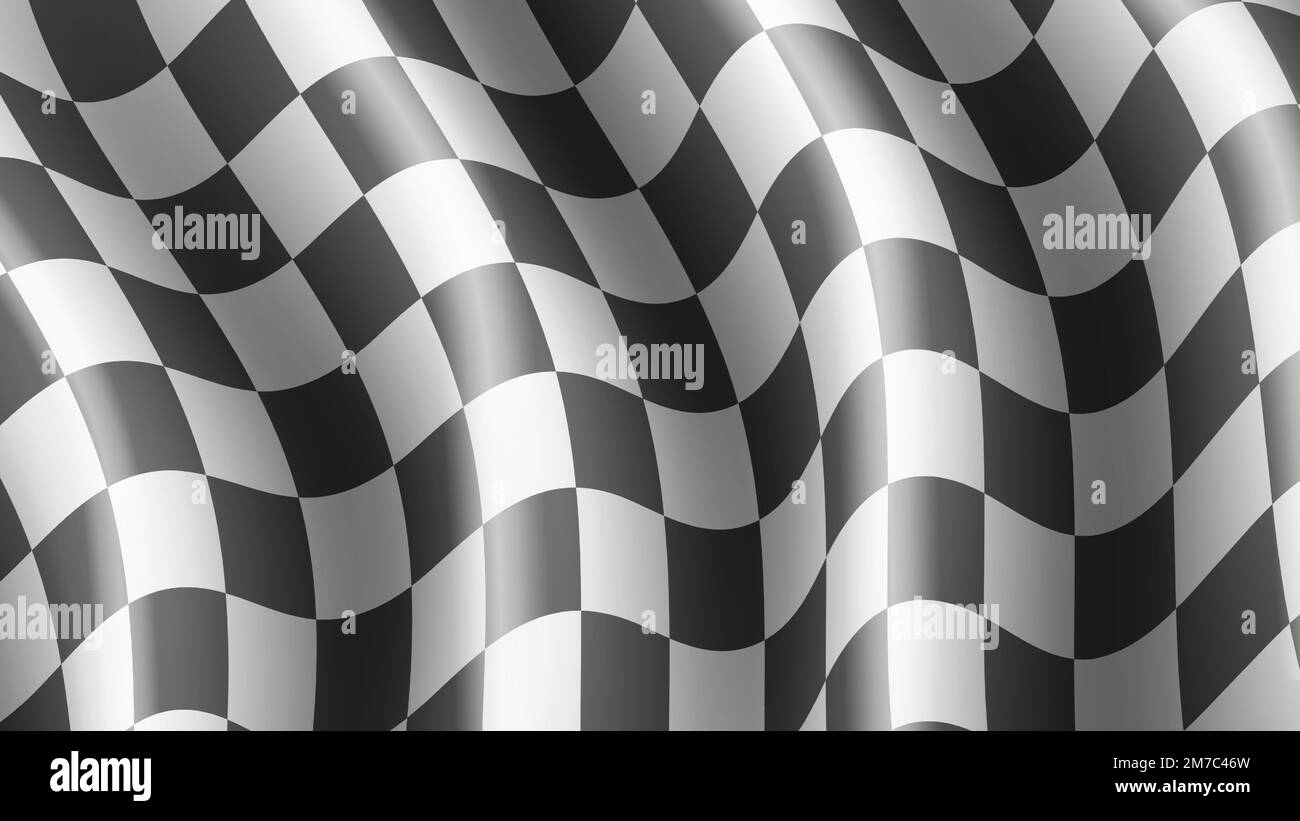Chequered flag background. Speedway rally finish, racing winner flag ...