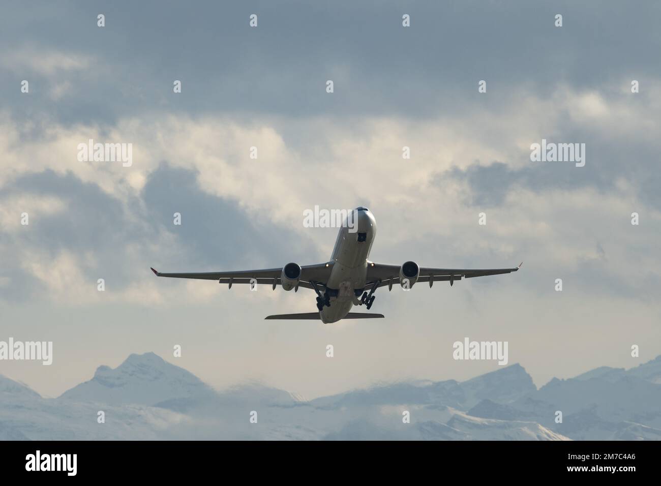 Zurich, Switzerland, December 23, 2022 Swiss international airlines ...