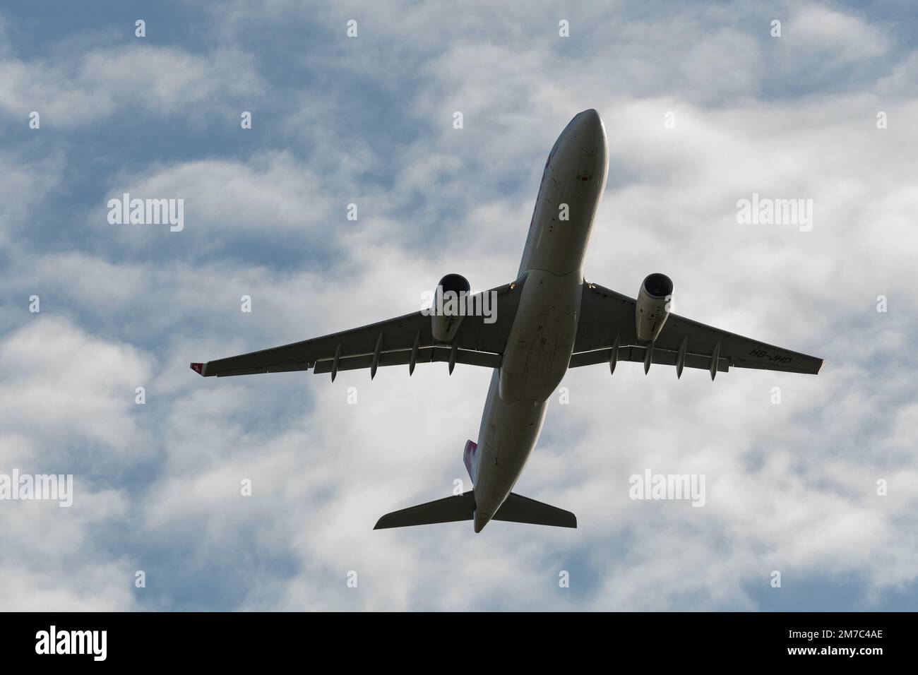 Zurich, Switzerland, December 23, 2022 Swiss international airlines ...