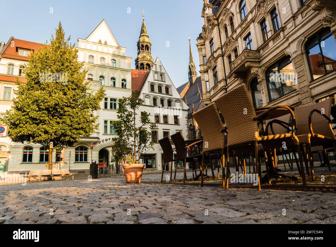 Downtown of Zwickau in Saxony Germany Stock Photo - Alamy