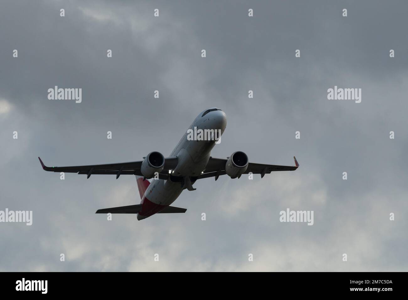Zurich, Switzerland, December 23, 2022 Iberia Airbus A320-251N aircraft ...