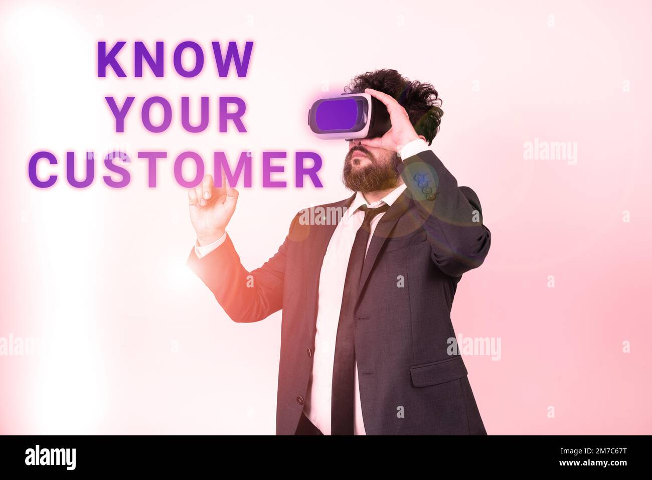 Text Caption Presenting Know Your Customer Business Approach Marketing