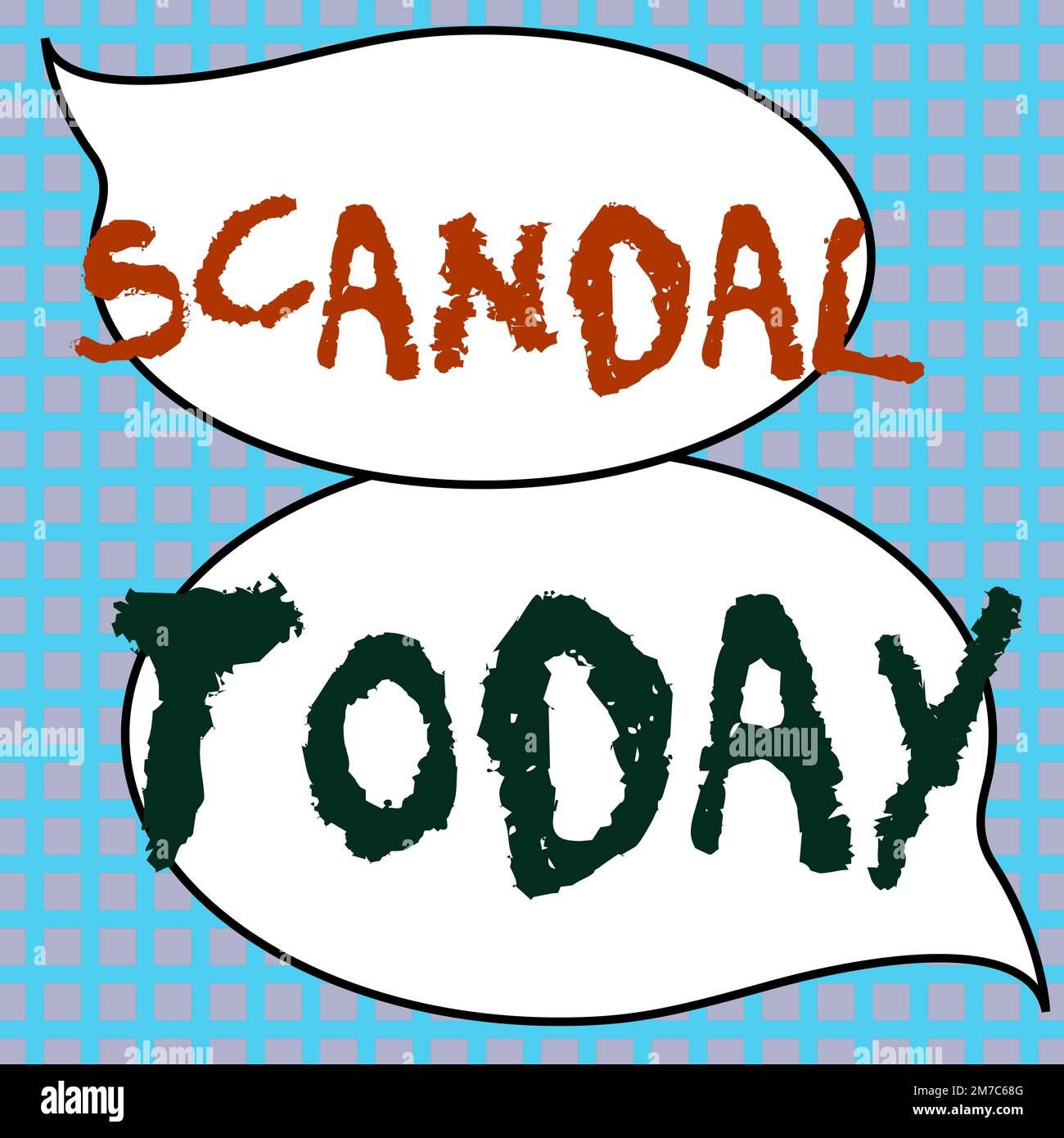 Handwriting text Scandal. Conceptual photo an action or event regarded ...