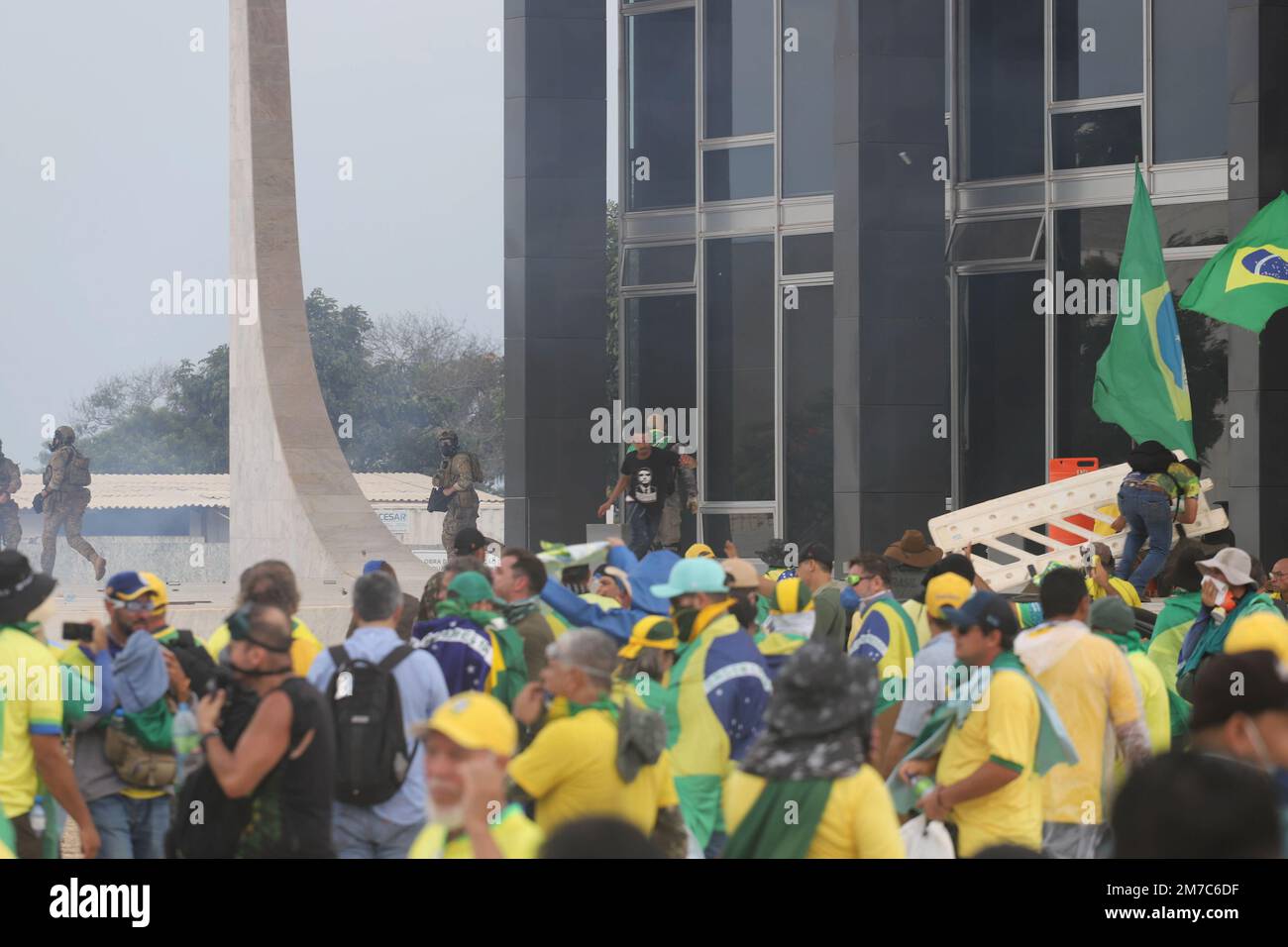 Brasilia, Brazil. 08th Jan, 2023. This Sunday (8) Bolsonarista ...