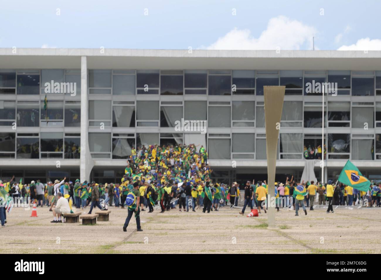Brasilia, Brazil. 08th Jan, 2023. This Sunday (8) Bolsonarista ...