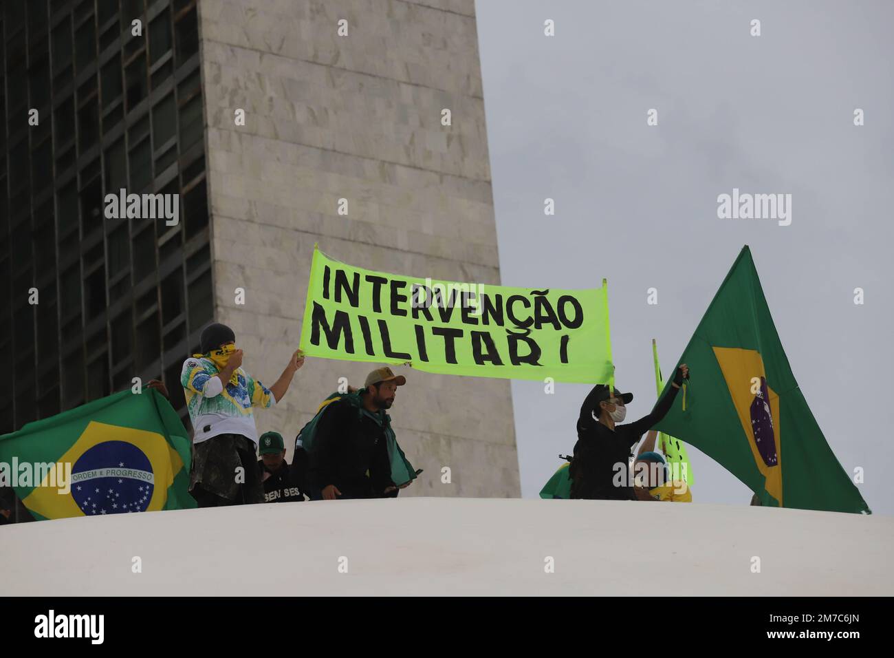 Brasilia, Brazil. 08th Jan, 2023. This Sunday (8) Bolsonarista ...