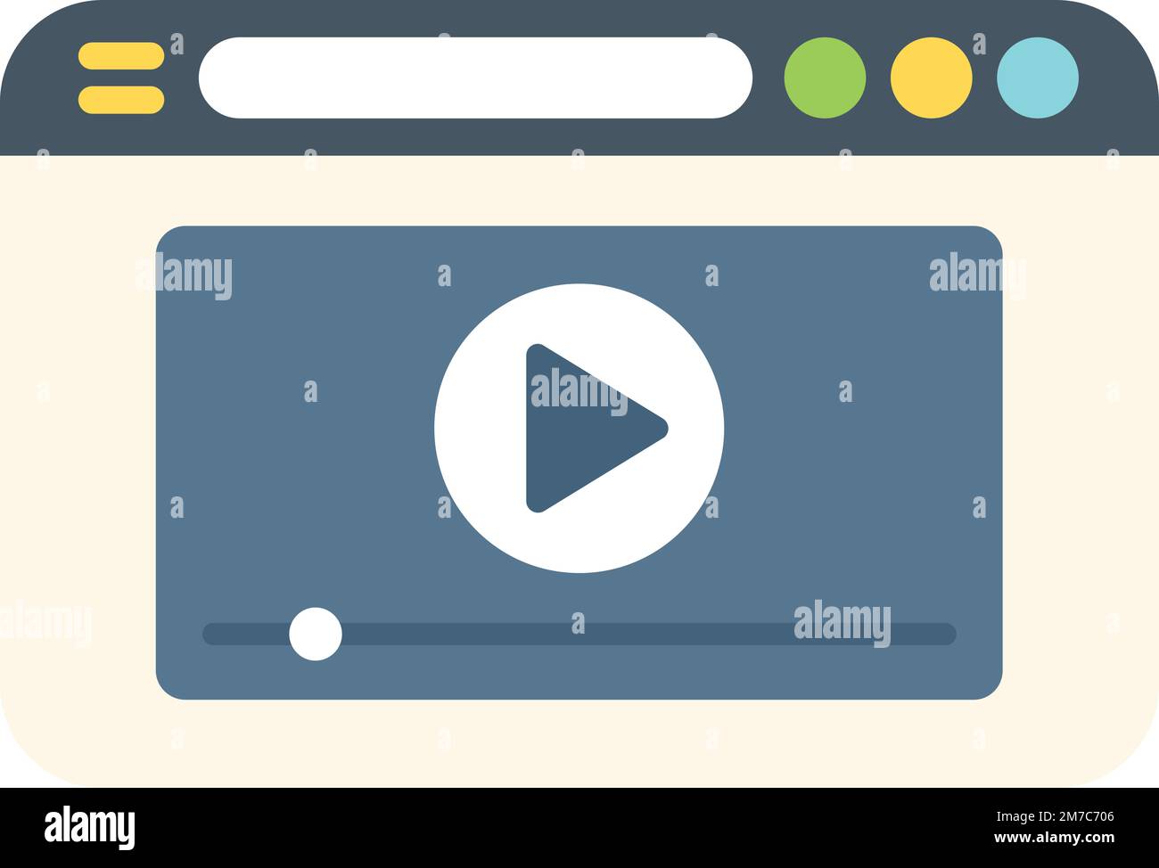 Social post icon flat vector. Email message. Notice letter isolated ...