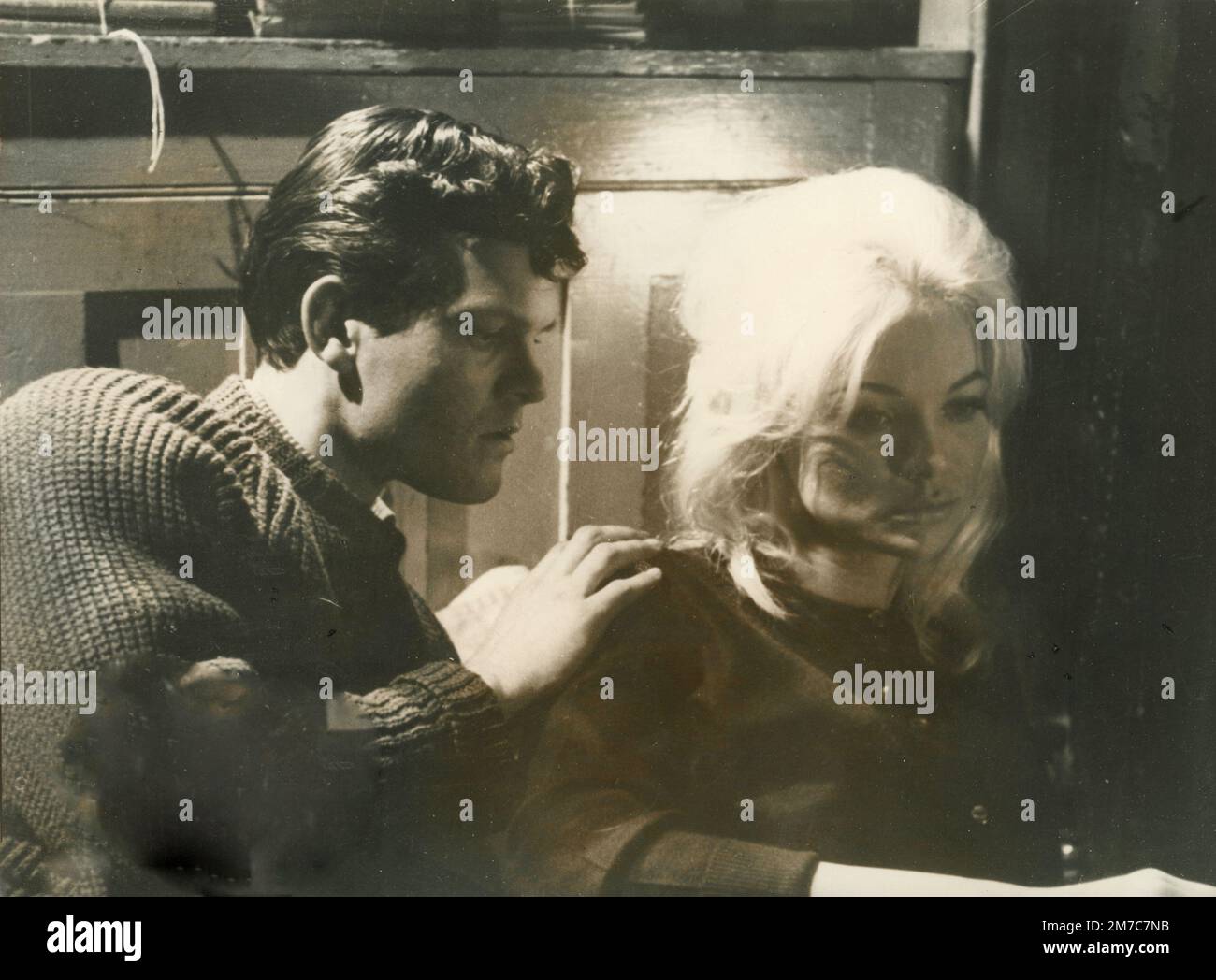 German-Italian actress Margaret Rose Keil and actor Frank Jarvis in the ...