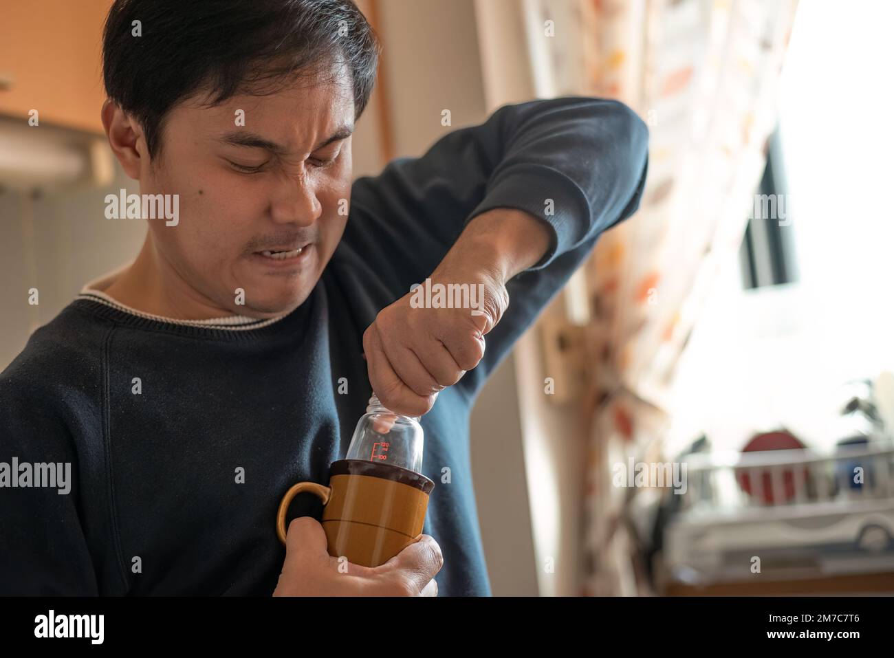 Bottle stuck in object hi-res stock photography and images - Alamy