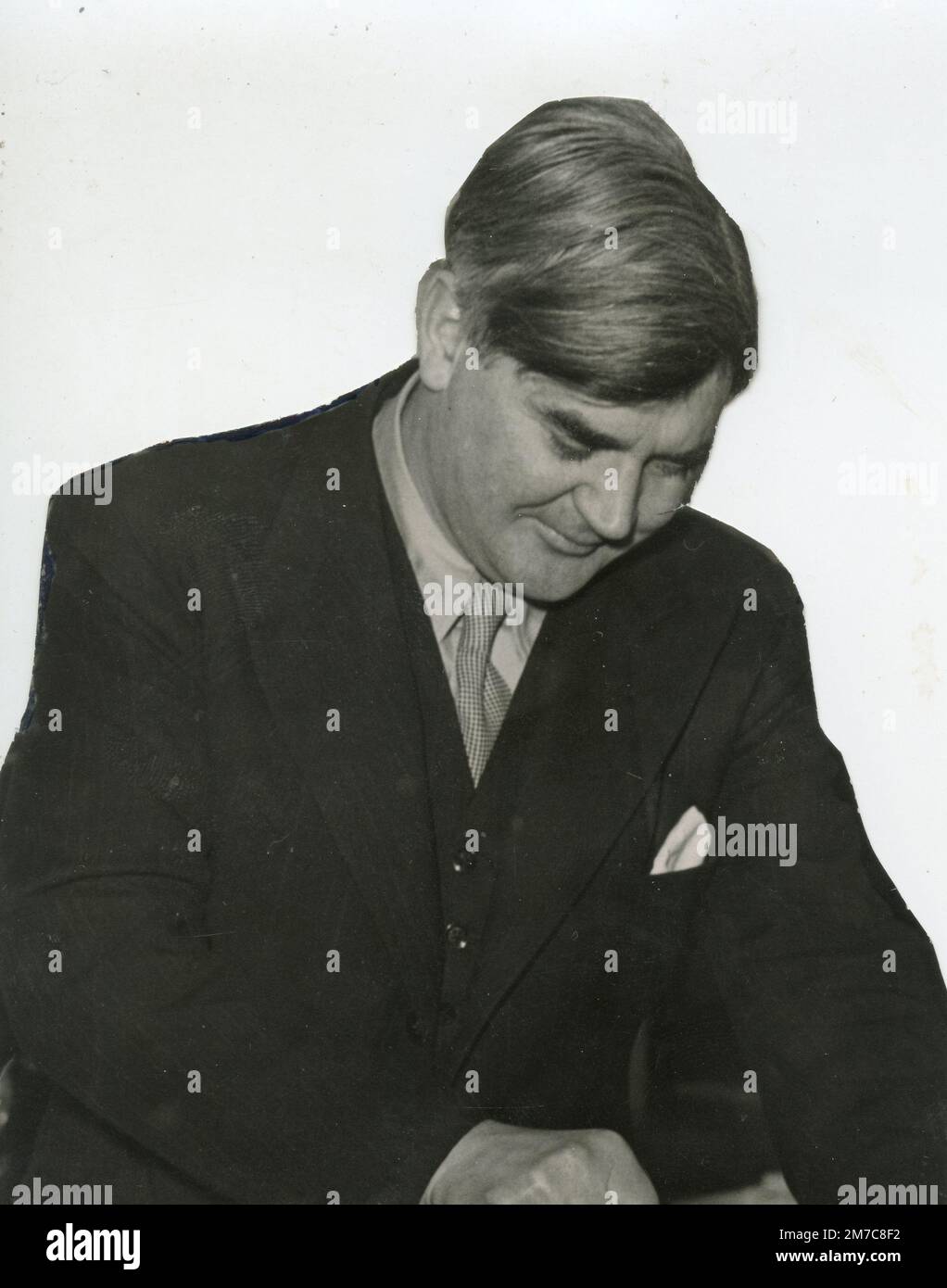 Unidentified politician, 1950s Stock Photo - Alamy