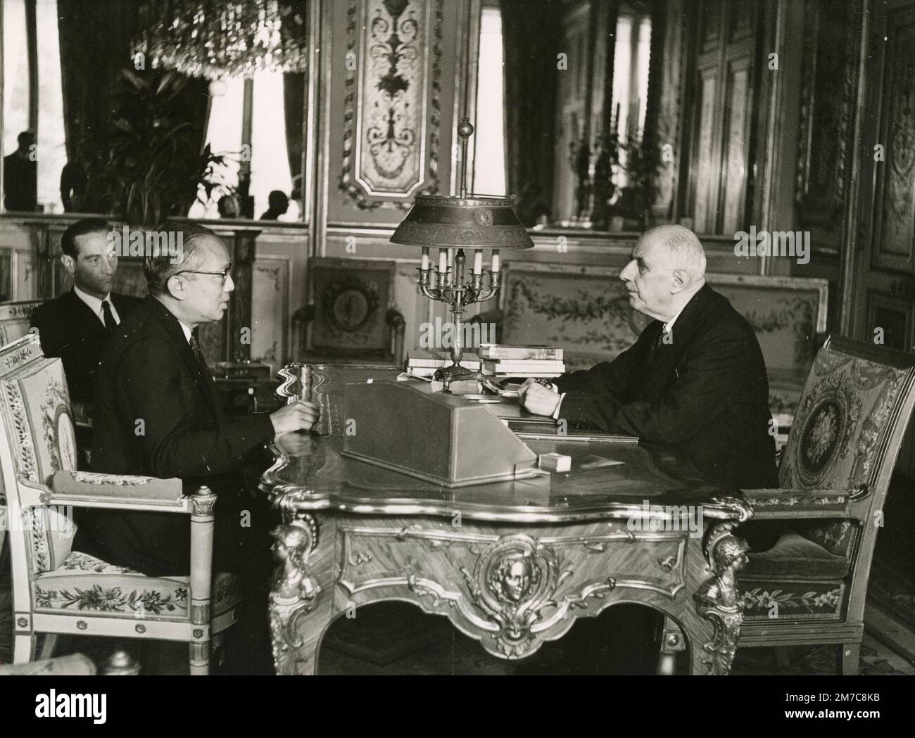 French General and politician President Charles De Gaulle and United ...