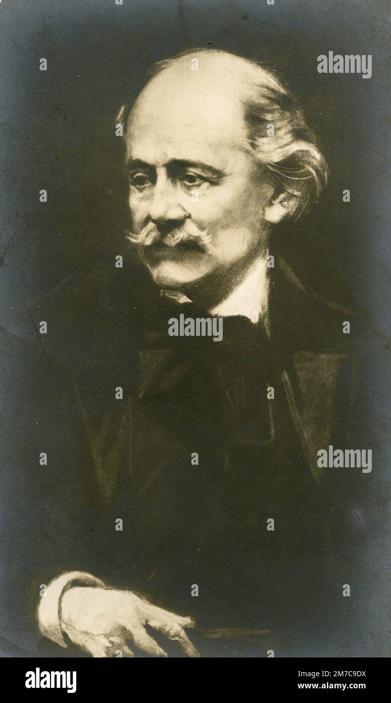 Portrait of French composer Jules Massenet, 1900s Stock Photo - Alamy