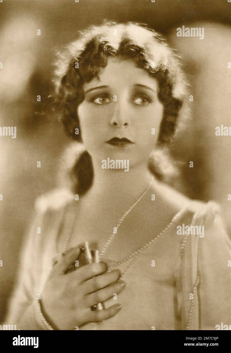 Portrait of American silent film actress Marceline Day, 1920s Stock ...